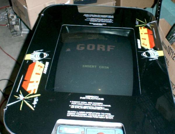 This is a Gorf arcade game. This is a classic shoot-em-up with 5 ...